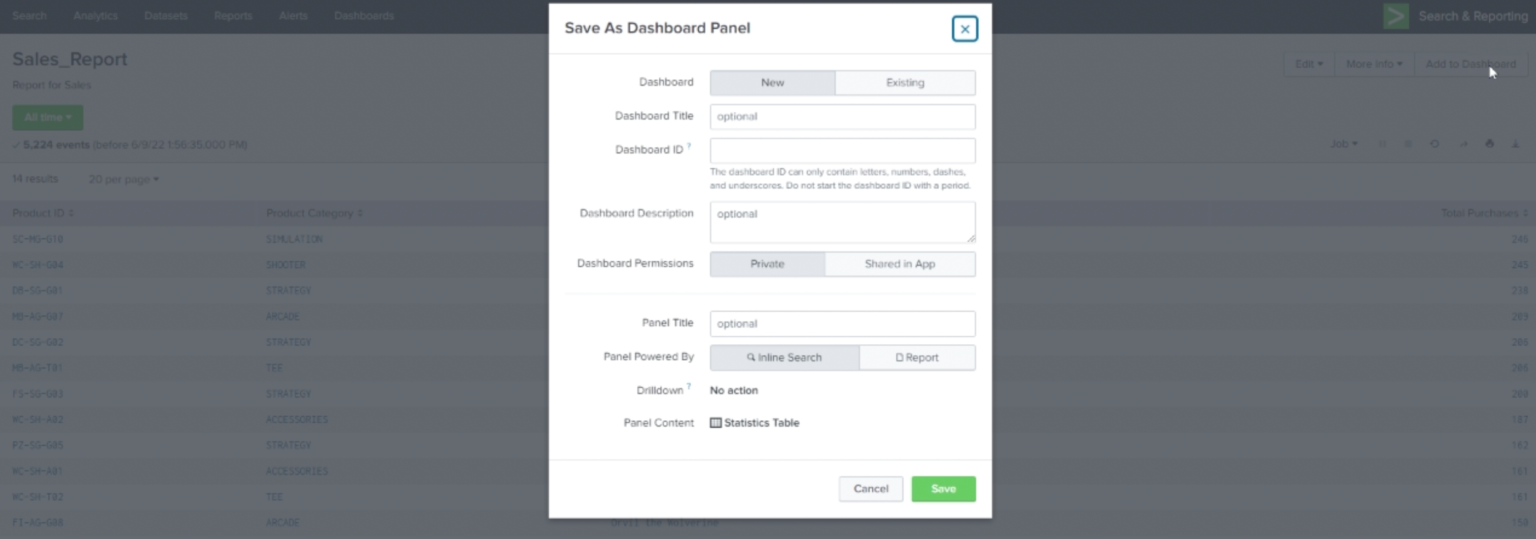 Splunk Reports And Dashboards For Beginners - Kinney Group