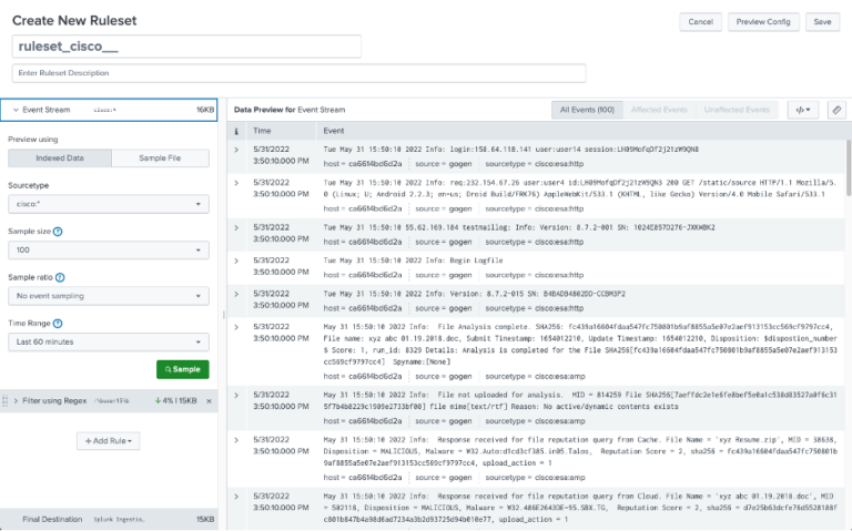 Ingest Actions in Splunk 9 - Kinney Group